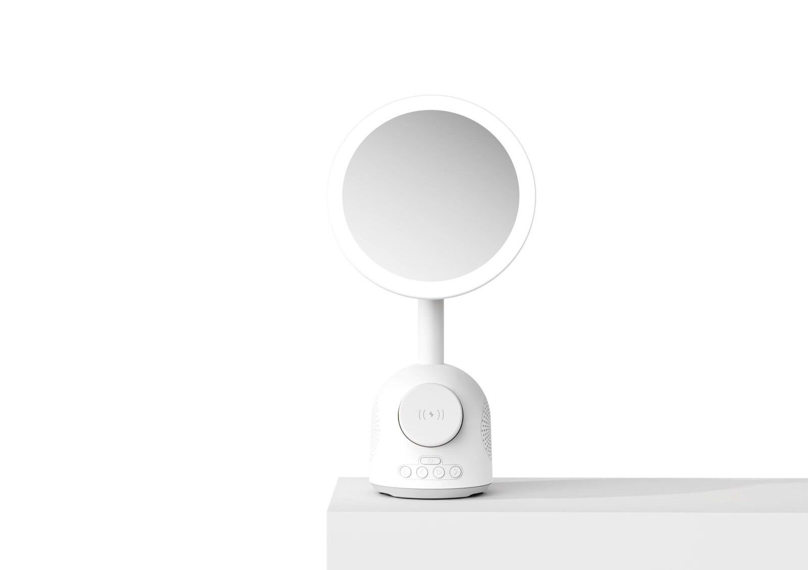 Makeup Mirror Speaker Wireless Charger Private Model OEM Magnetic ...